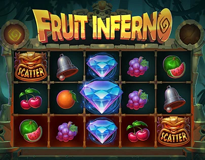Fruit Inferno. Slot game-花瓣网