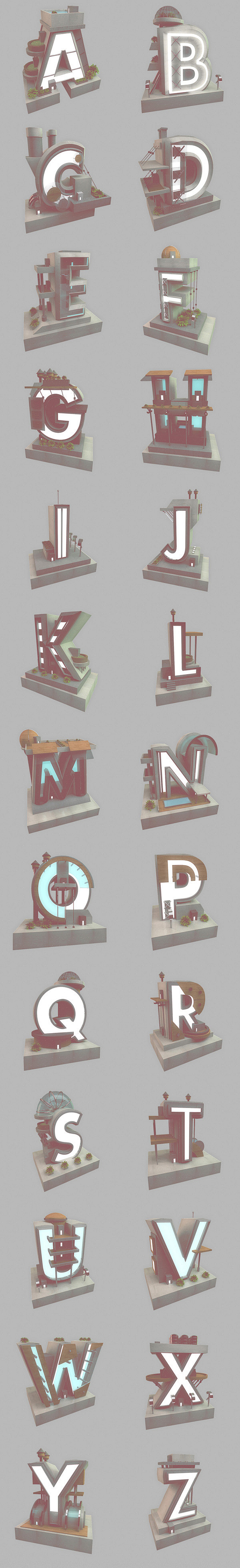 Archetype on Typography Served #字体# BY Ritchie Fernando