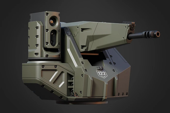 combat turret-花瓣网