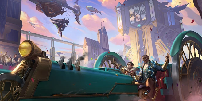 {游戏系列}美国RUNETERRA符文传说（UI,角色，场景）-花瓣网