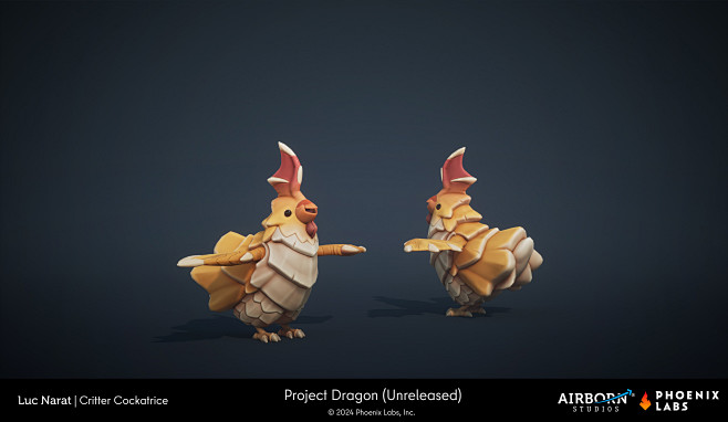 {游戏系列}美国 Project Dragon(UI,角色，场景）