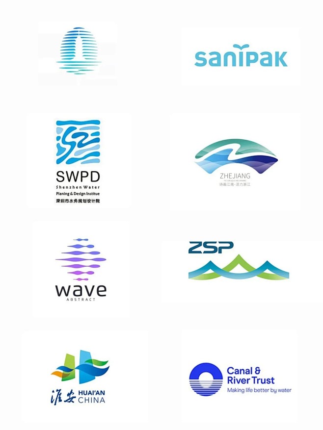 上善若水！“水利万物而不争”水的logo分享_1_熊叔标局 品牌设计_来自小红书网页版