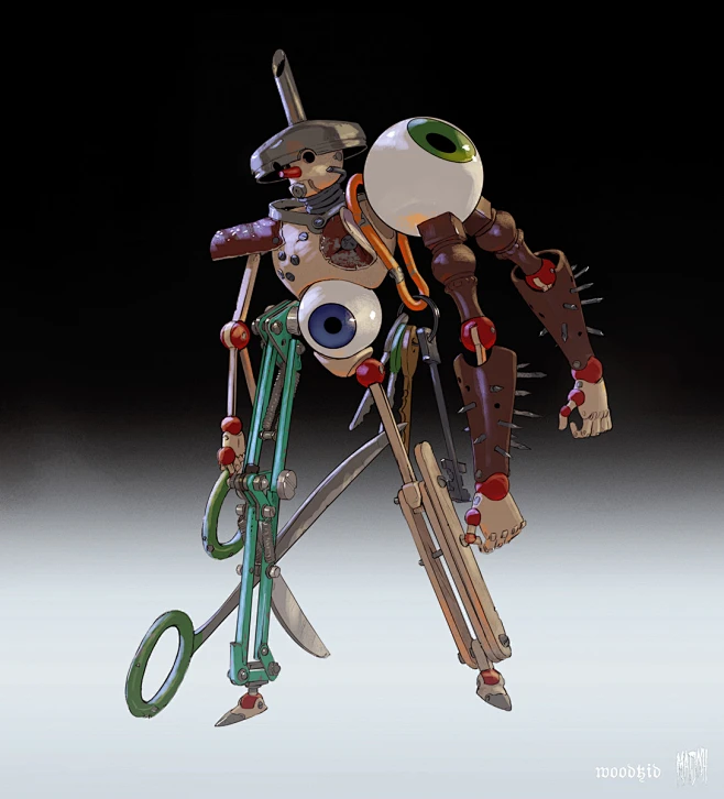 Black SOL, Andrius Matijosius : Bit of a riff off of the turbo boy ...