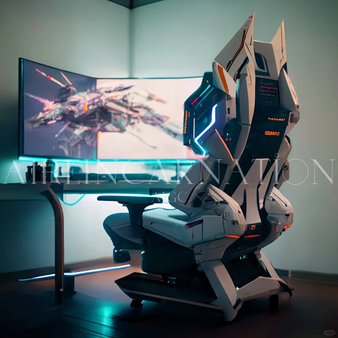 机甲电竞椅设计·来自2077年的开黑利器