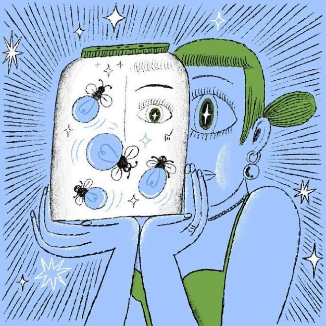 via：插画师 Min Heo