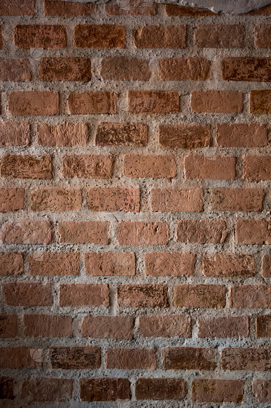 The bricks wall