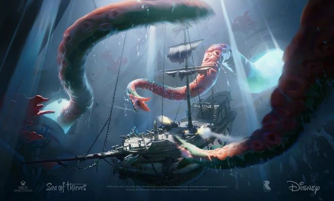 Sea of Thieves: Silver Blade, Artur Zima : Key Art concept for Sea of ...