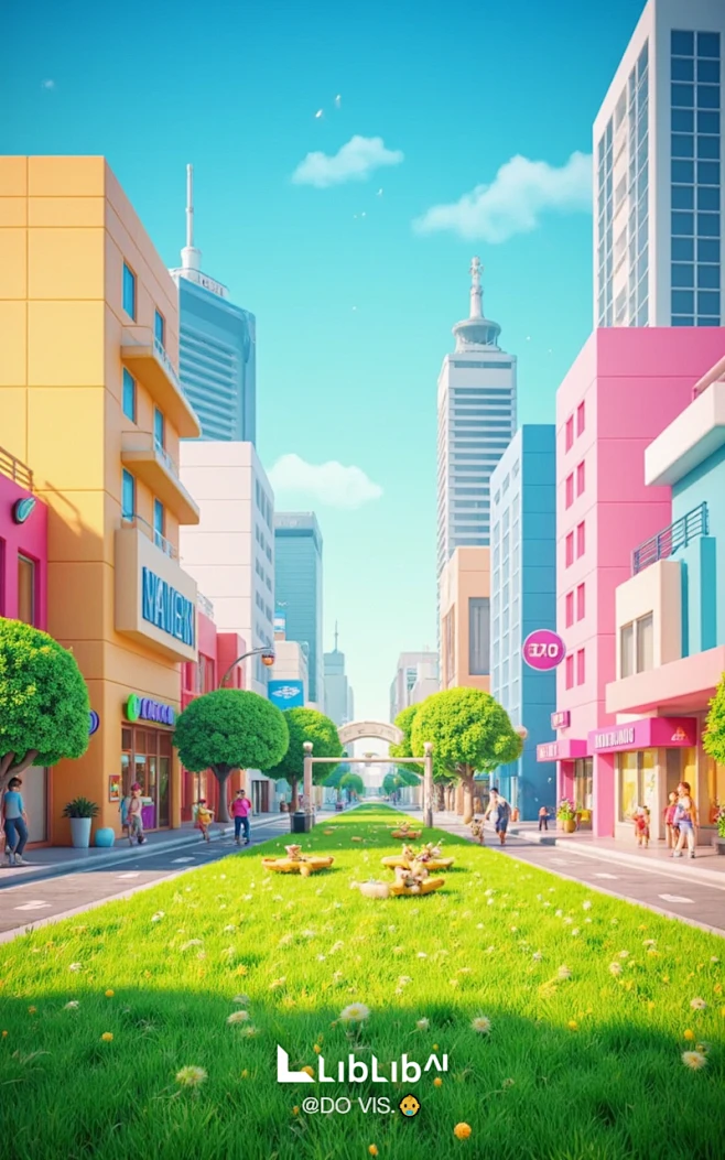 F.1 LORA 万物皆可3D-LoRA-泡泡zz-LiblibAI-花瓣网