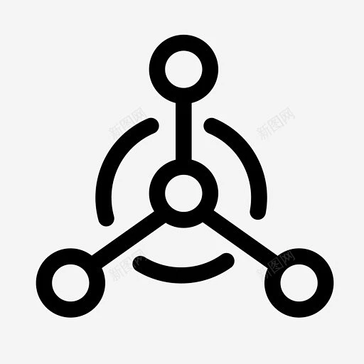 分子科学结构图标 页面网页 平面电商 创意素材-花瓣网