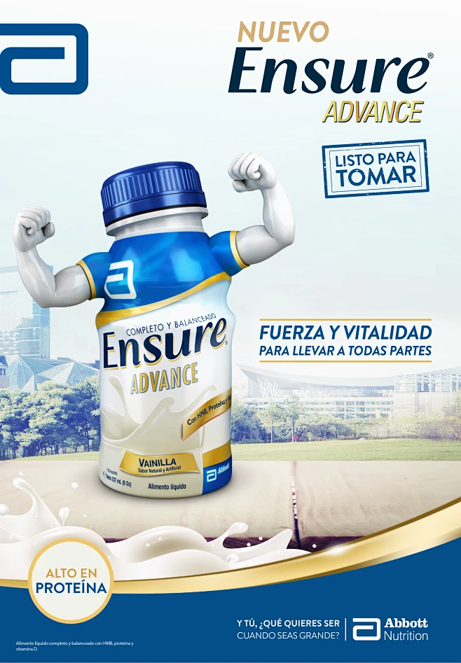 Lanzamiento-Ensure Advance RPB : Campaña de lanzamiento-Ensure Advance ...