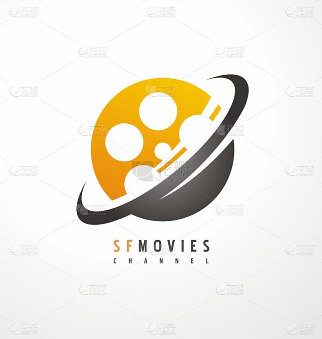 电影和电视行业创意 logo 设计