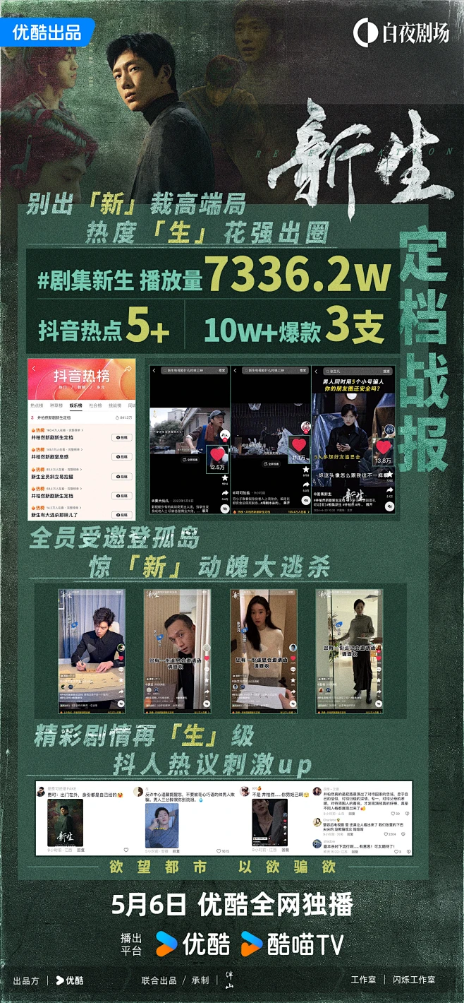 《新生》定档战报-花瓣网