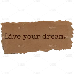 Teared Paper Text Sticker素材-花瓣网