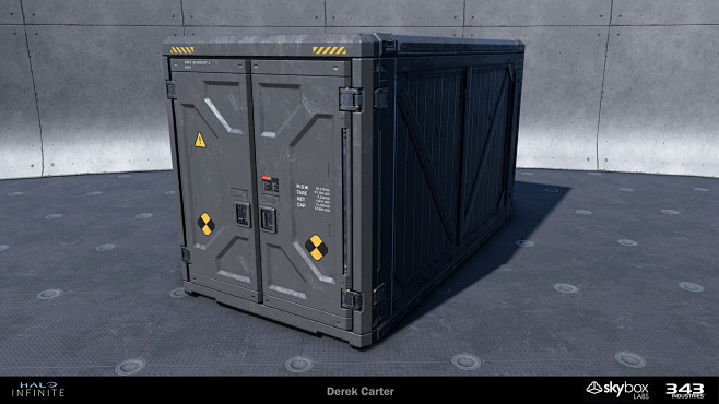 HALO Infinite - UNSC cargo crates