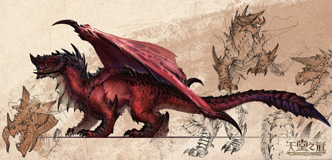 西方龙原画来自cgbook.cn (676)