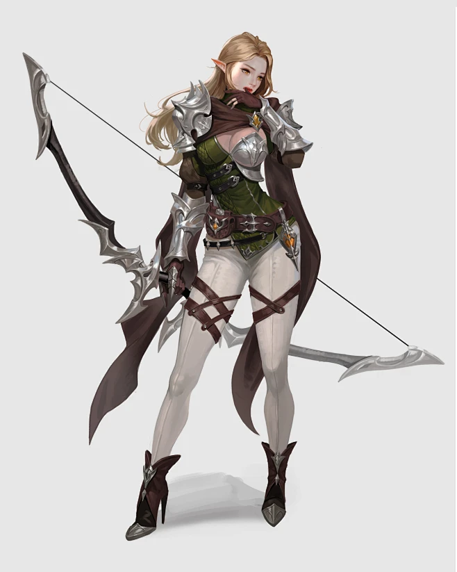 Elf Archer-花瓣网