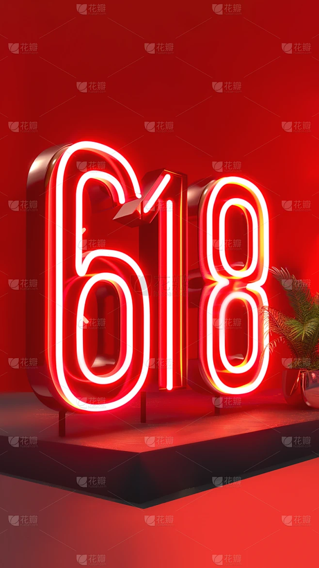 618通用狂欢3D立体机械展台图片素材素材-花瓣网