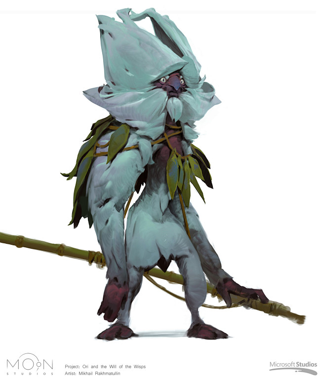 {游戏系列}奥地利ori《奥日与黑暗森林》（UI,角色，场景）