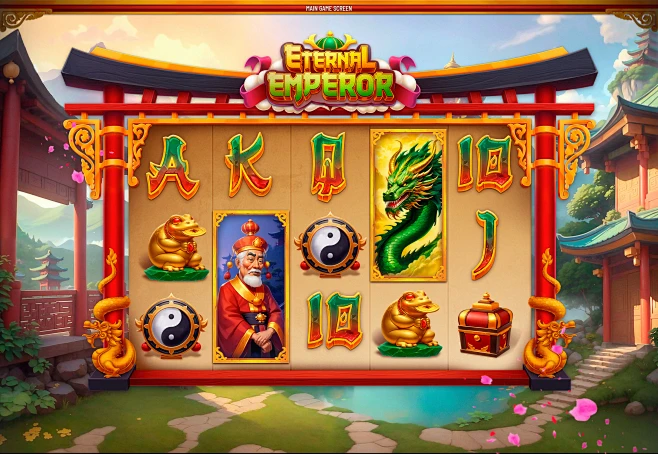 ETERNAL EMPEROR slot game :: Behance-花瓣网