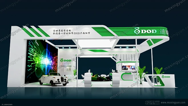 DOD-design展览展示展台模型展览模型-花瓣网