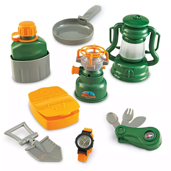 Learning Resources Play Camping Set, 9 Piece, Ages 3+, 1 of 7-花瓣网