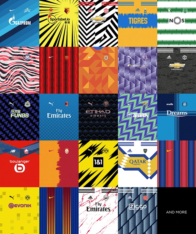 Football/Soccer Kit Patterns 2020/2021 Part 2 : Soccer/football kit ...