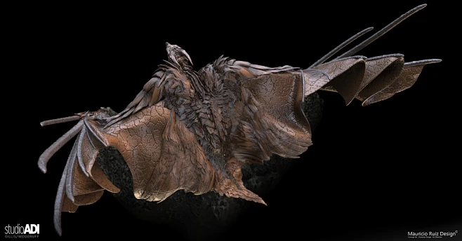 Godzilla: King of the Monsters - Rodan Pose 02 Model-花瓣网