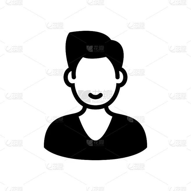 Young boy icon素材-花瓣网