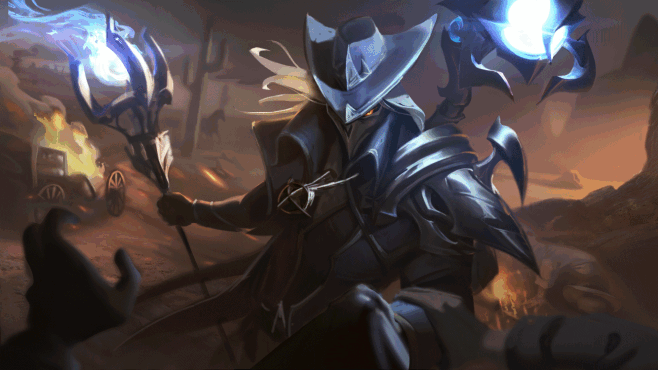 High Noon Viktor SplashArt :))-花瓣网