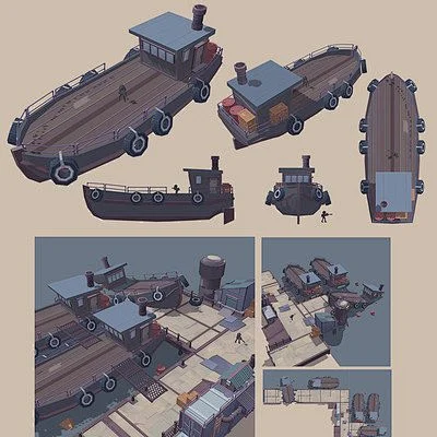 Survival Game layout paint over, Nigel Goh : Survival Game layout paint ...