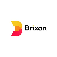 B Letter Logo -Brixan Logo - MasterBundles-花瓣网