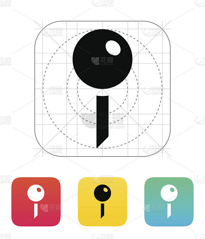Mapping pin icon.