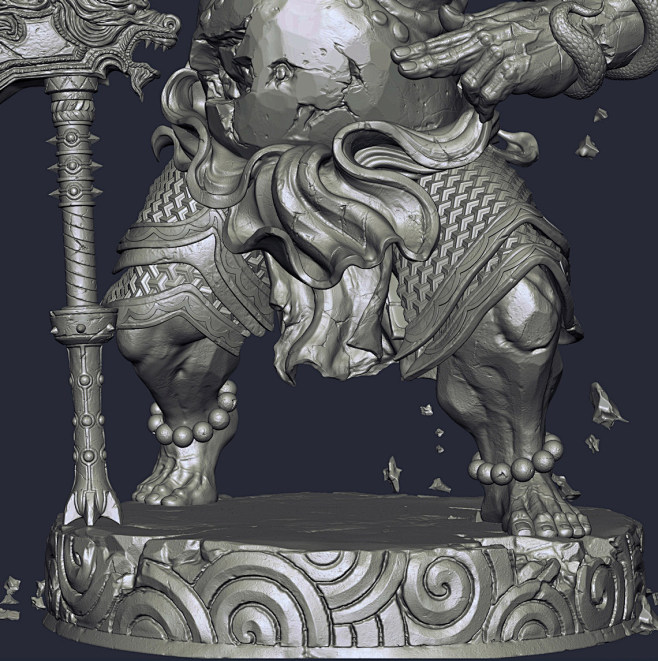 《巨灵神》次时代 写实 CG雕刻 CG设计~-CG99(cg99.com)