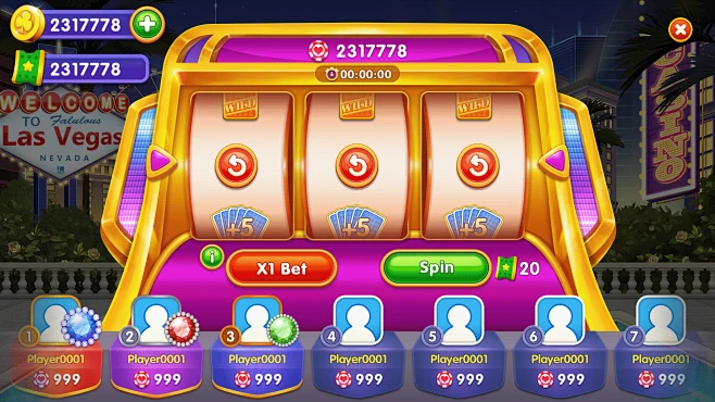 2D card design game Poker Slots solitaire UIUX user interface-花瓣网