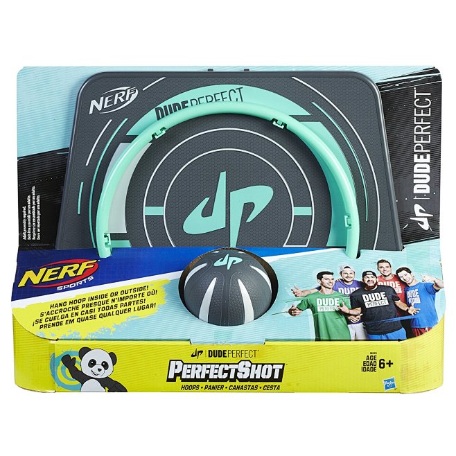 Amazon.com: Nerf Sports Dude Perfect PerfectShot Hoops: Toys & Games