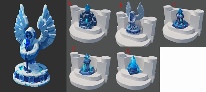 Marble Knights - Environment and prop concepts, hyejung lee : Freelance ...