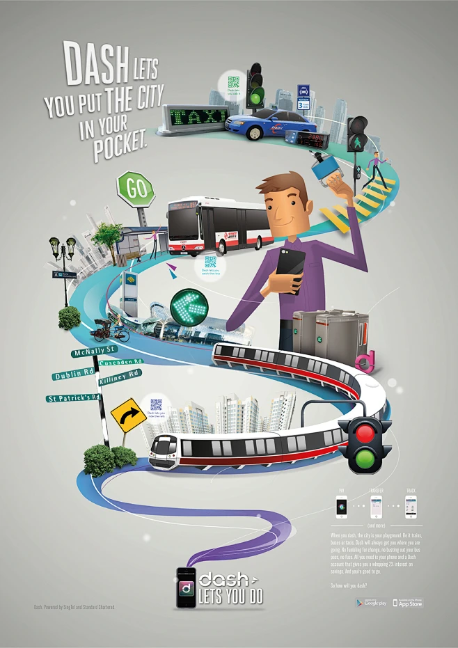 Dash Lets You Do - DASH : Dash mobile payment app Advertising-花瓣网