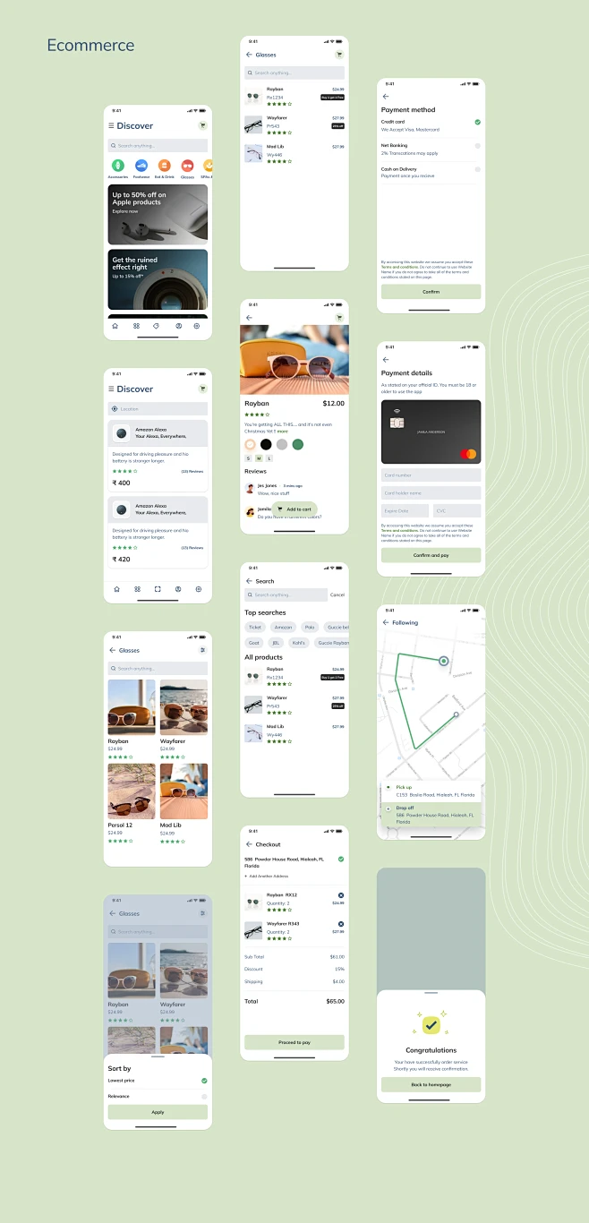 Crave - Multipurpose UI Kit 3.0 - UI Kits : Crave Kit 3.0 is a ...