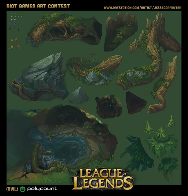 Riot Art Contest - Final Turret Presentation Wires, Jesse Carpenter ...
