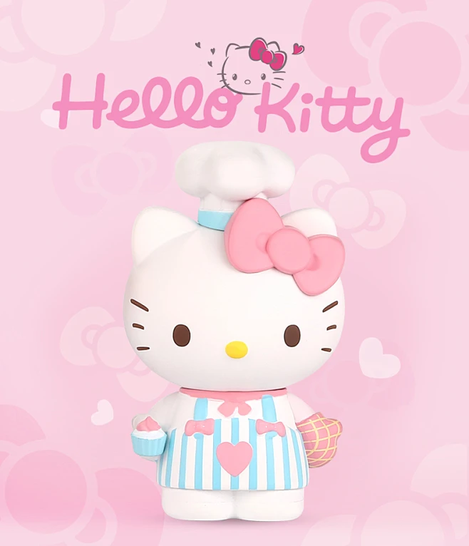 POPMART泡泡玛特 凯蒂猫hello kitty职业系列盲盒公仔手办摆件-tmall.com天猫-花瓣网