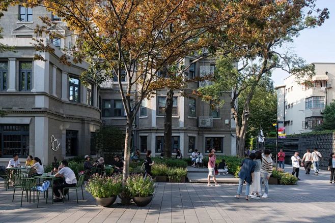 Lab D+H 实践 | 上海黑石M+微更新：梧桐树下的新旧交响乐