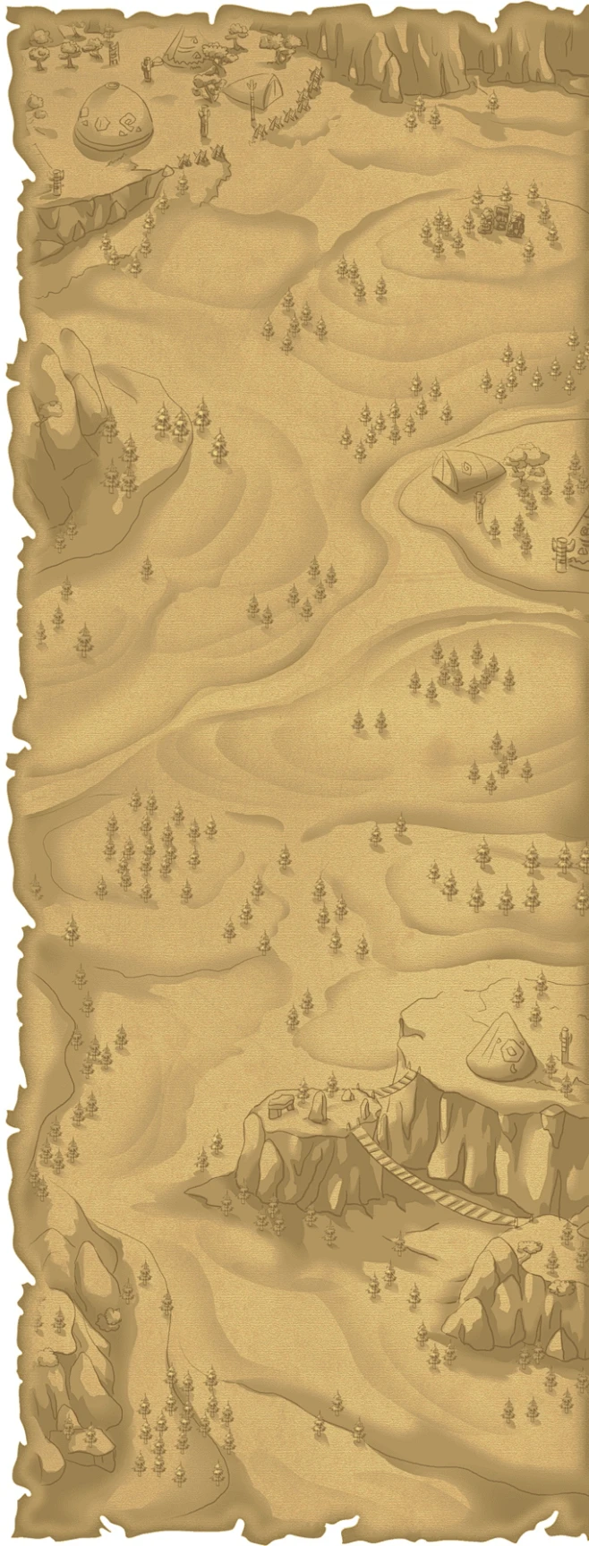 Q版关卡地图原画Q版关卡路线图来自cgbook.cn (1154)-花瓣网