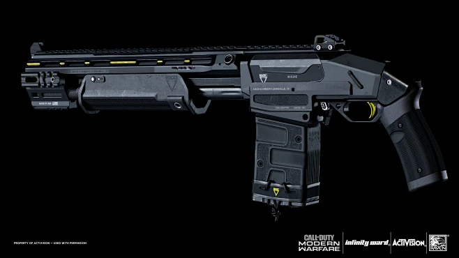 【COD16】IW军工集团产品预览图：霰弹枪 - 哔哩哔哩-花瓣网