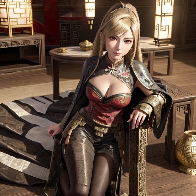 大三国时代-孙尚香-3DCG-AI绘画/素材-微元素 - Element3ds.com!-花瓣网