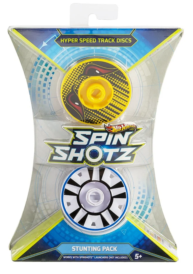 Amazon.com: Maven Gifts: Hot Wheels- Spin Shotz Hyper Speed Track Discs ...