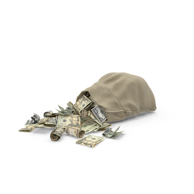 Open Money Bag.H11.2k