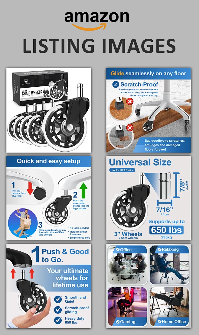 Listing Images 3d render Amazon amazon A+ listing design amazon ebc ...