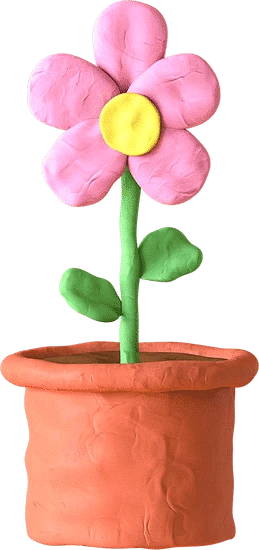 3D Buildable Classroom Flower-花瓣网