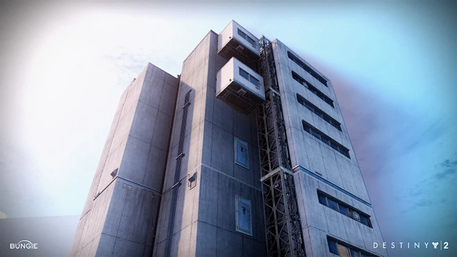 D2 Last City - Modular Tower B, Aaron Cruz : Modular building created ...