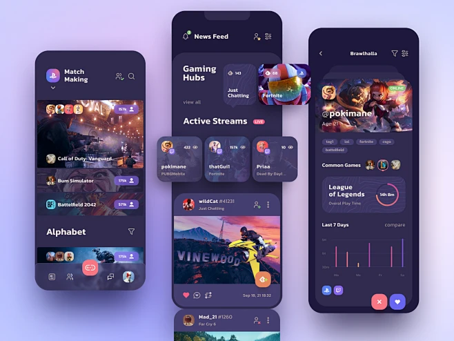 Game application UI design-花瓣网